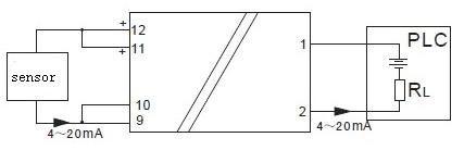 2 Wires Loop-Powered 4-20mA Signal Isolator
